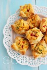 Mini Puff Pastry Quiche - The Comfort of Cooking