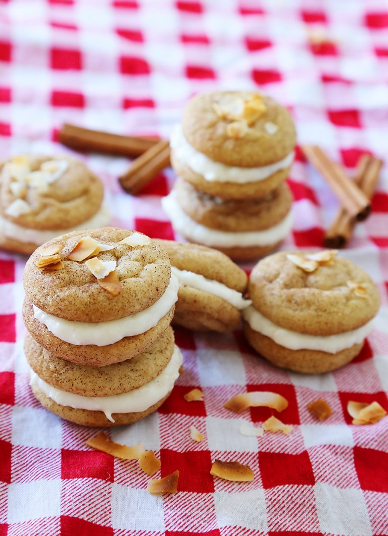 Snickerdoodle Sandwich Cookies - The Comfort of Cooking