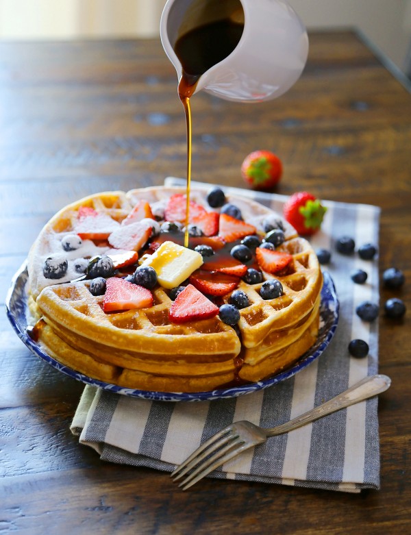 Fluffy Belgian Waffles – The Comfort of Cooking Fluffy Belgian Waffles – The Comfort of Cooking