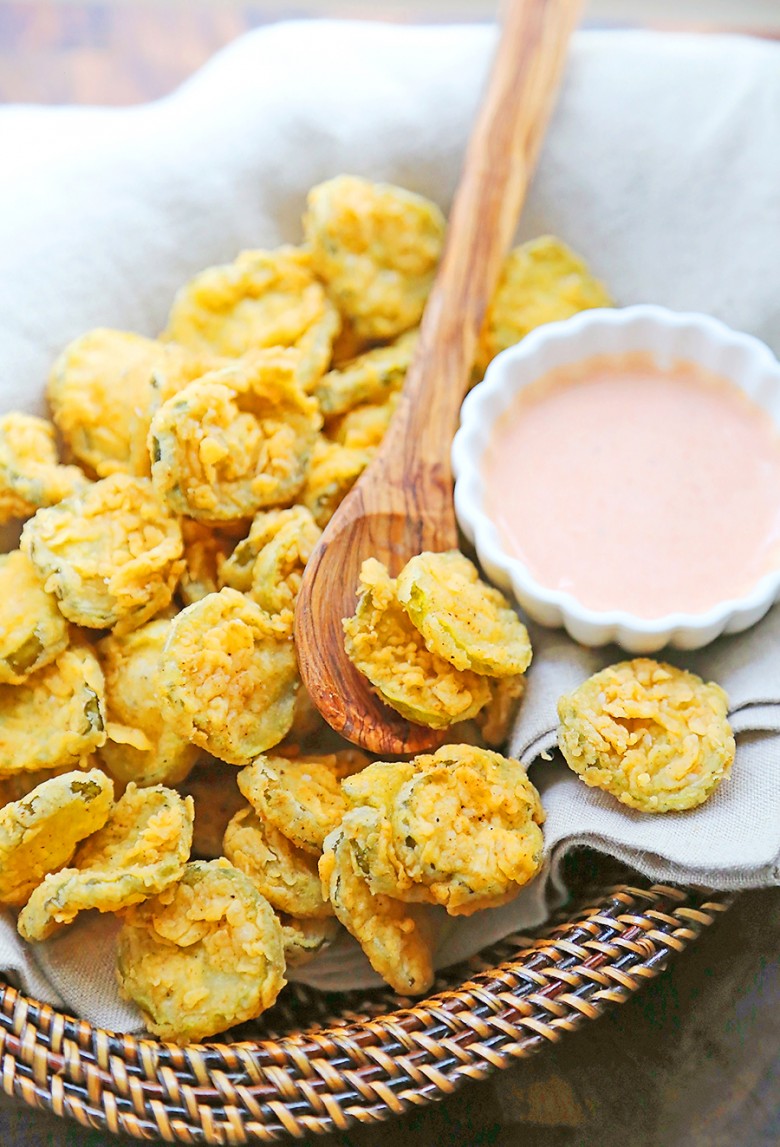 Buttermilk Fried Pickles + Red Hot Ranch – The Comfort of Cooking