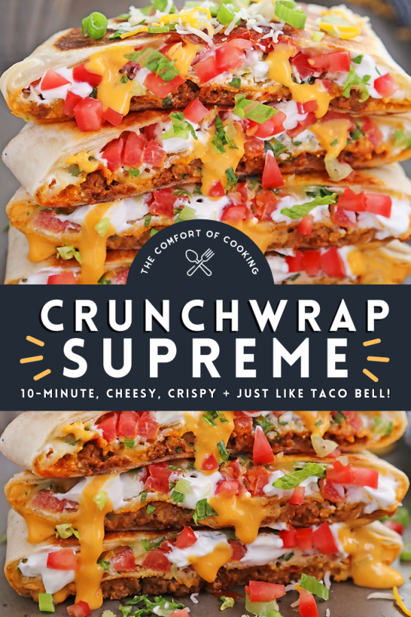 Crunchwrap Supreme {Better than Taco-Bell} - The Comfort of Cooking
