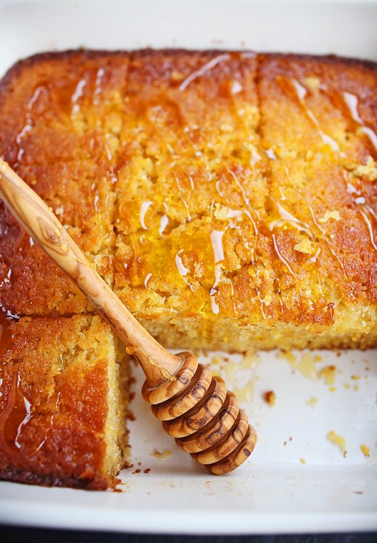 Honey Butter Cornbread - The Comfort of Cooking