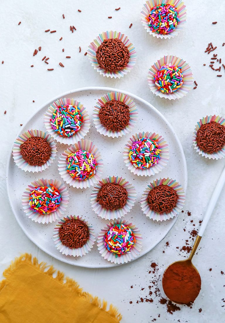 Traditional Brigadeiros {Brazilian Fudge Balls} - The Comfort of Cooking