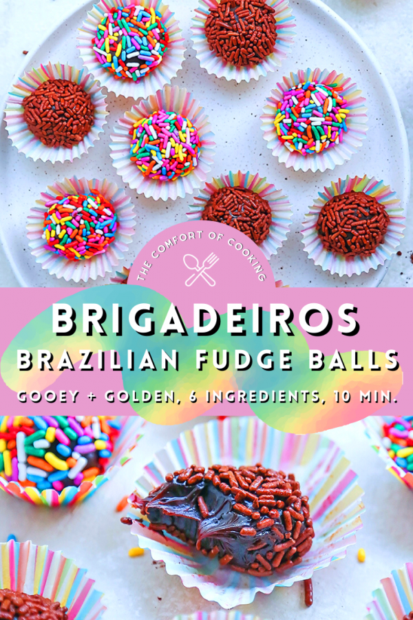 Traditional Brigadeiros {Brazilian Fudge Balls} - The Comfort of Cooking