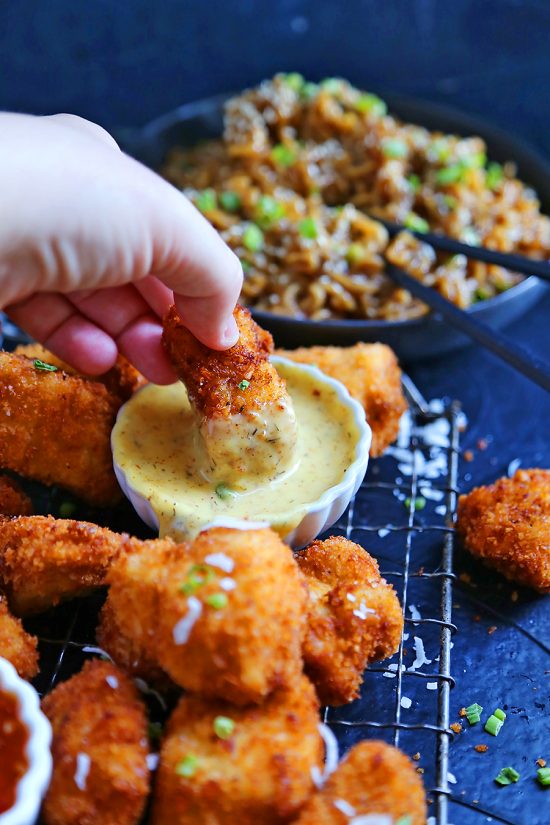 Crispy Coconut Popcorn Chicken - The Comfort of Cooking