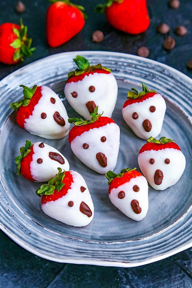 Easy Strawberry Ghosts – The Comfort of Cooking