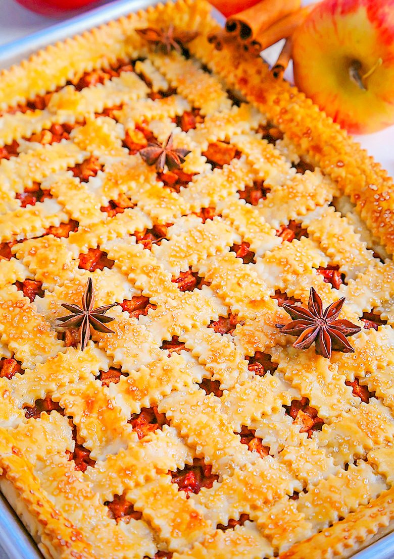Apple Slab Pie – The Comfort of Cooking