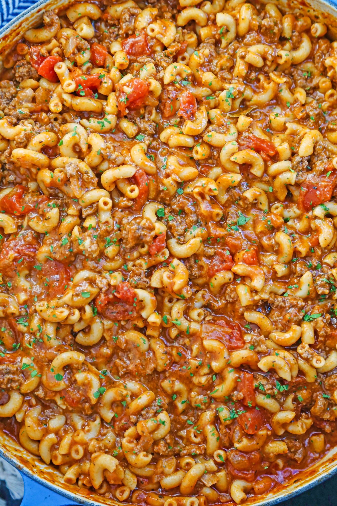 Cheesy Beef Goulash - The Comfort of Cooking