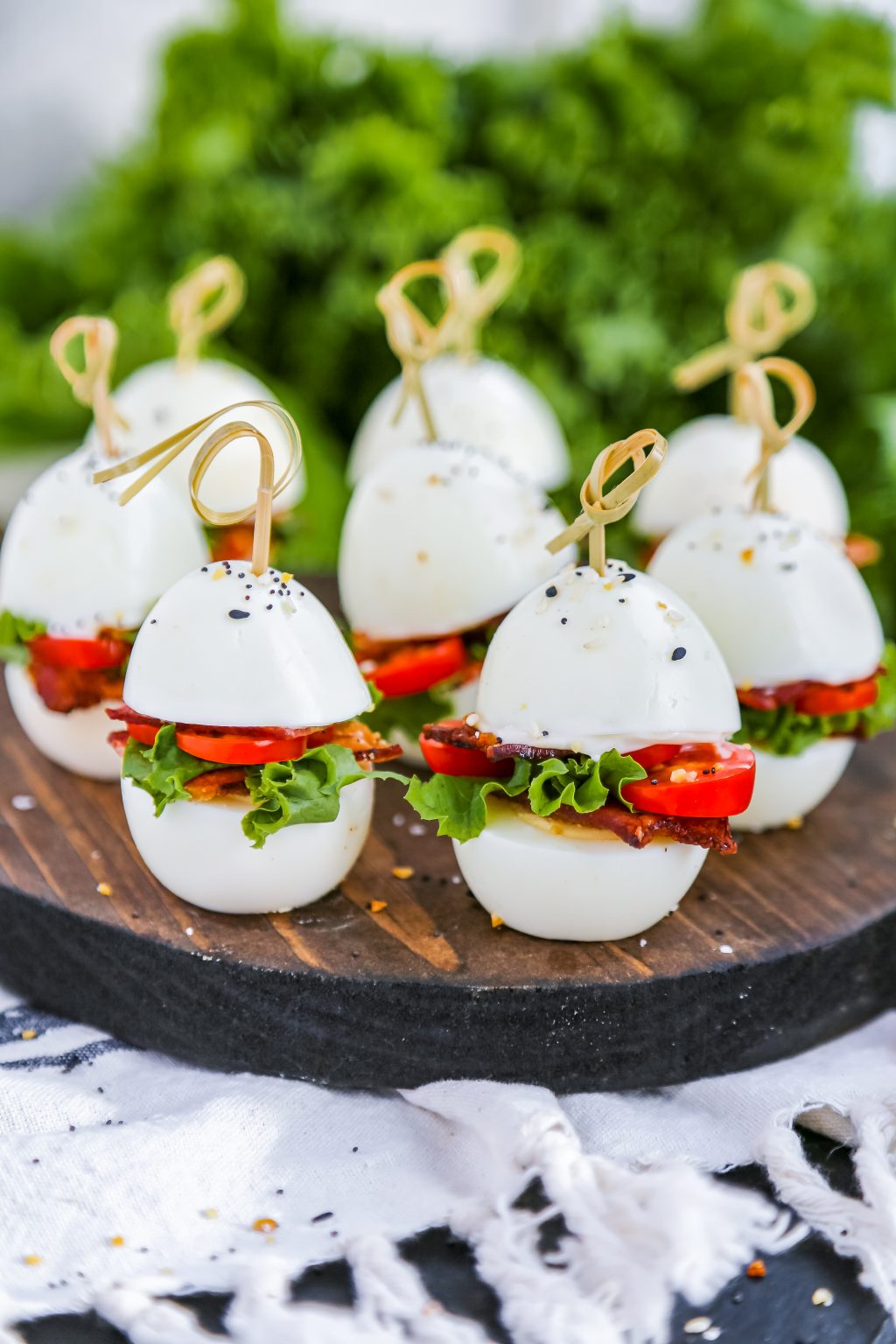 Egg BLT Sliders - The Comfort of Cooking