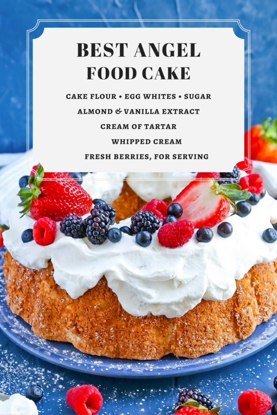 Best Angel Food Cake - The Comfort of Cooking